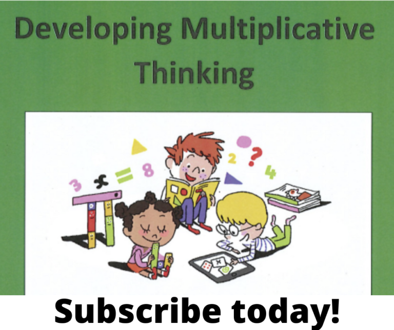 Multiplicative Thinking - Mathematical Association of Western Australia ...