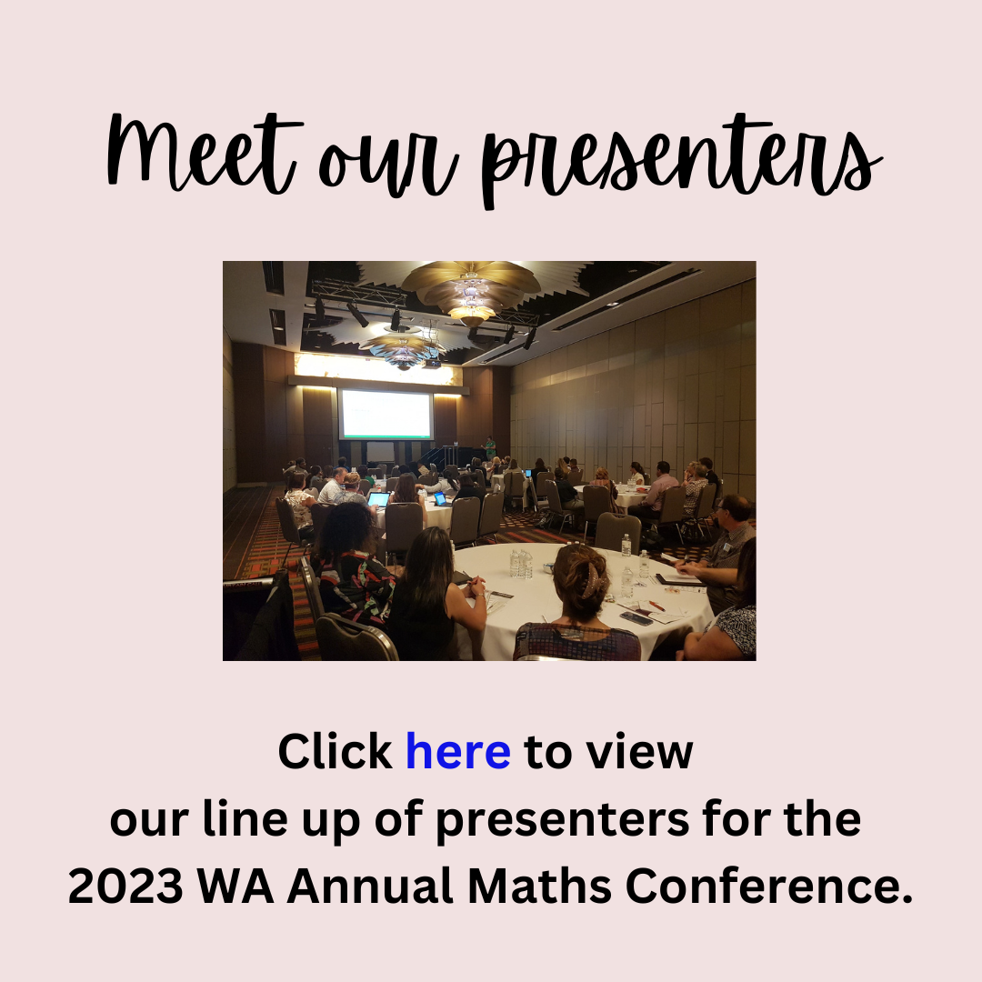 2023 WA Annual Maths Conference - Mathematical Association of Western ...